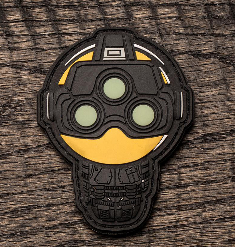 Aprilla Design "Night Vision Spy" PVC Morale Patch - Hero Outdoors