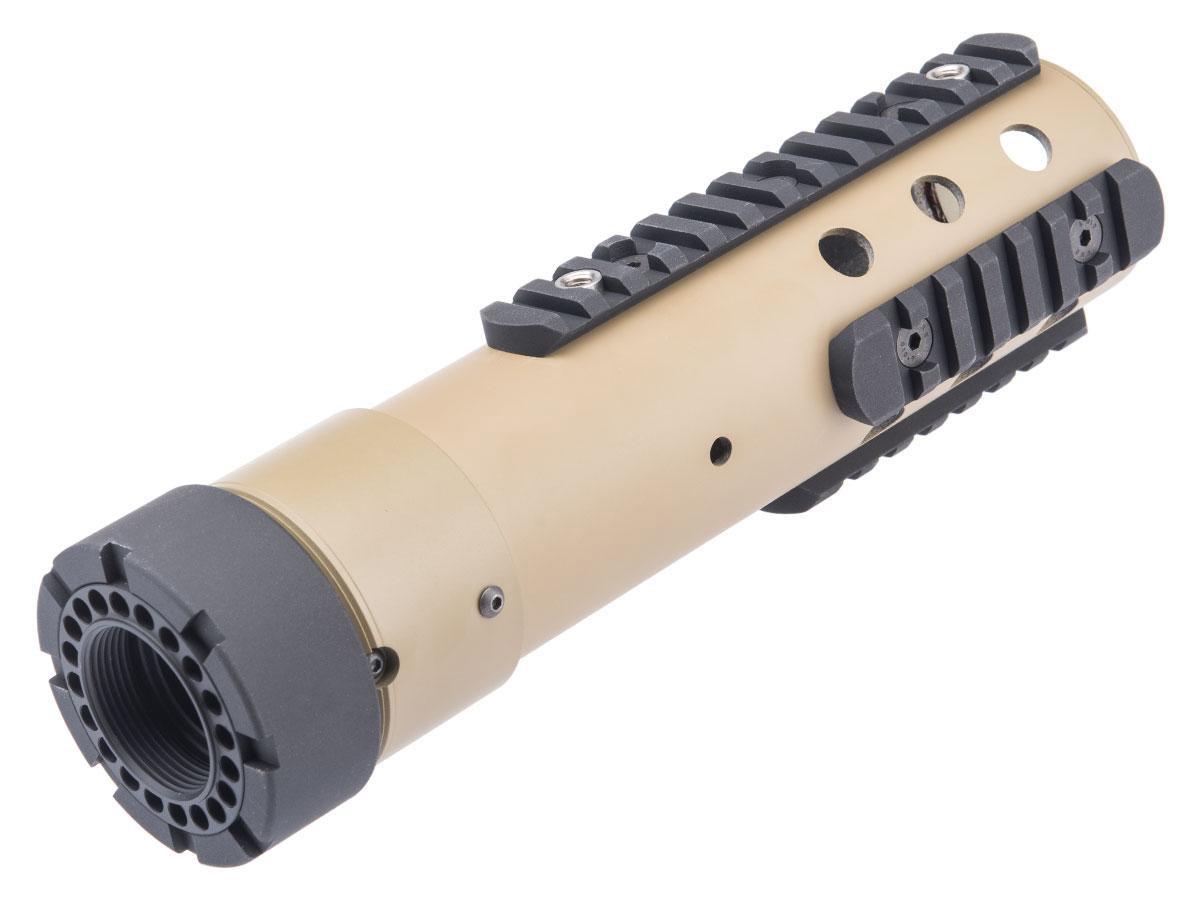 EMG / PRI Licensed Gen III Round Carbon Fiber Handguard (Color: Tan ...