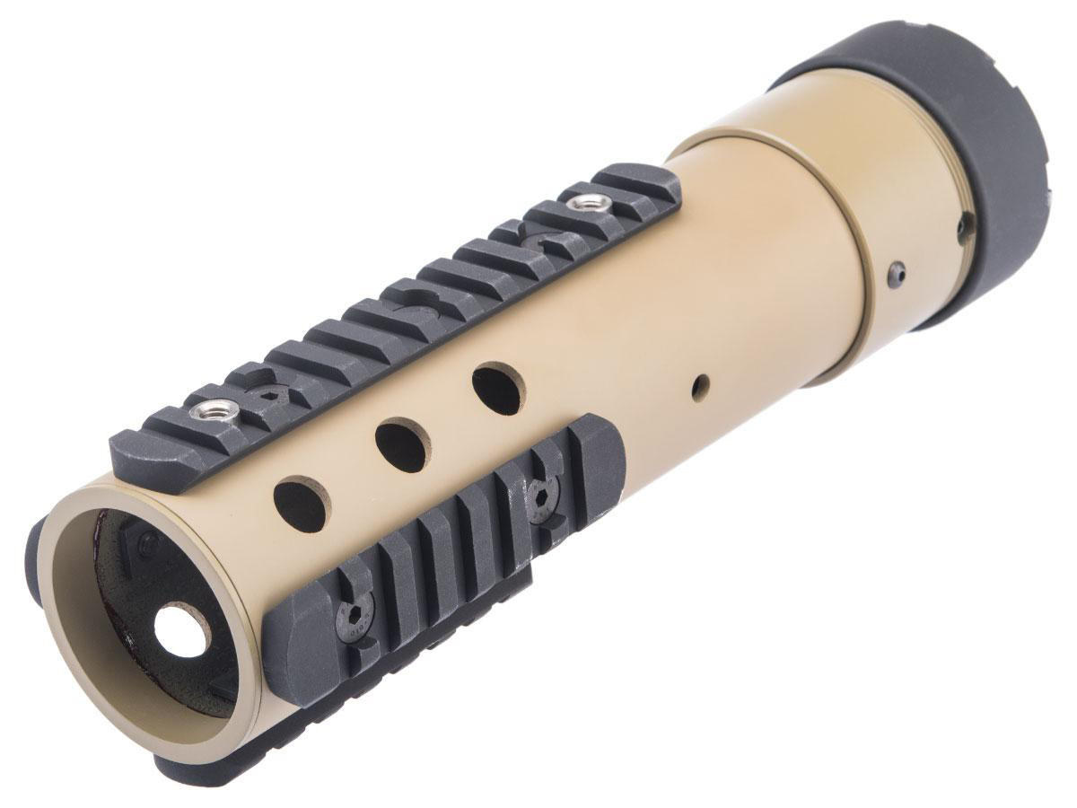 EMG / PRI Licensed Gen III Round Carbon Fiber Handguard (Color: Tan ...