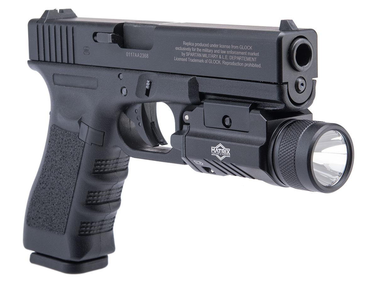 Matrix Tactical G1102 9000 Lumen Pistol Flashlight - Hero Outdoors