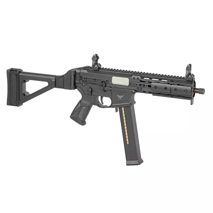 Double Eagle UTR45 Airsoft AEG SMG w/ M-Lok Handguard and Falcon ...