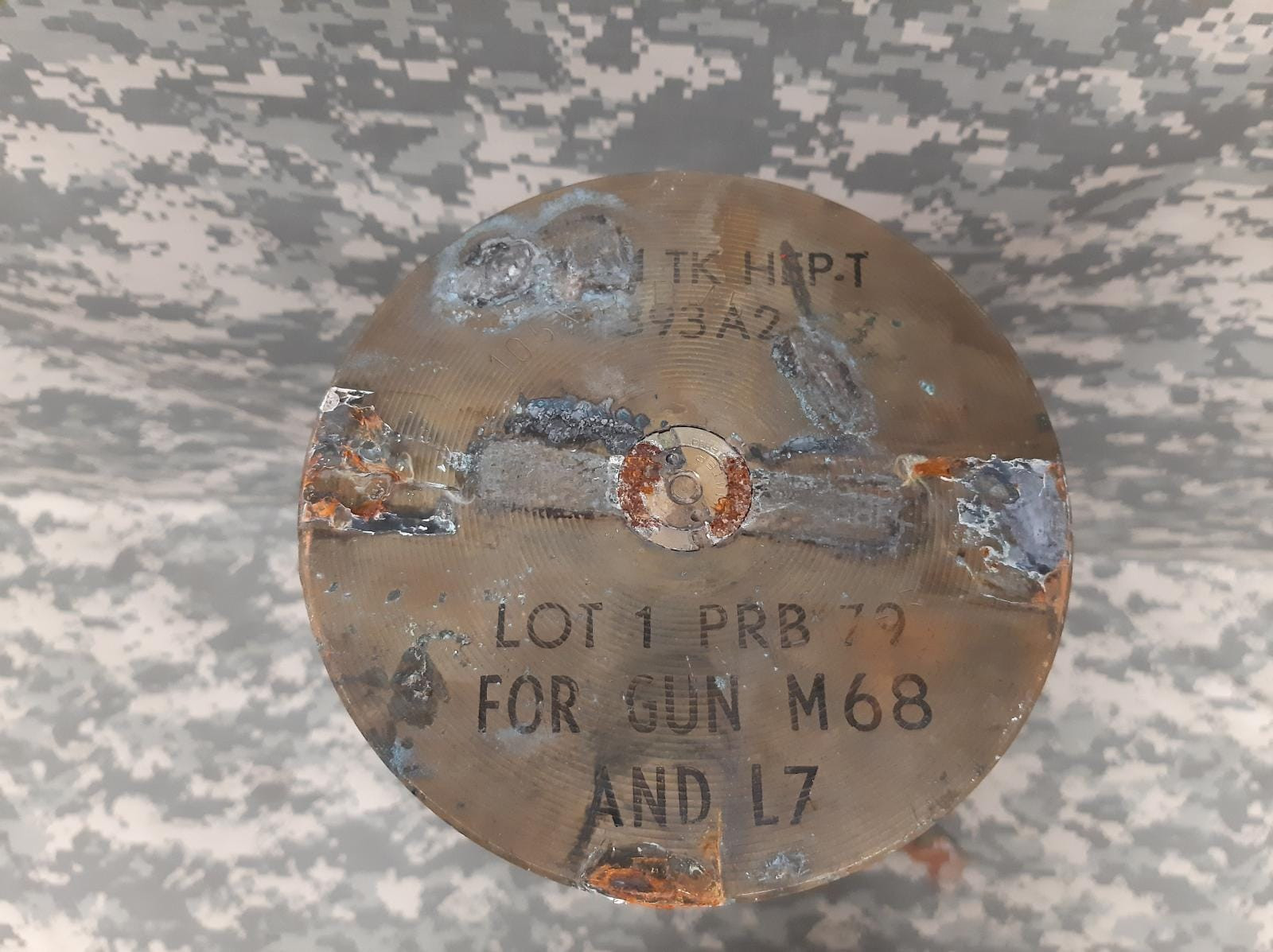 105mm HEP-T M393A2 Shell Casing - Hero Outdoors