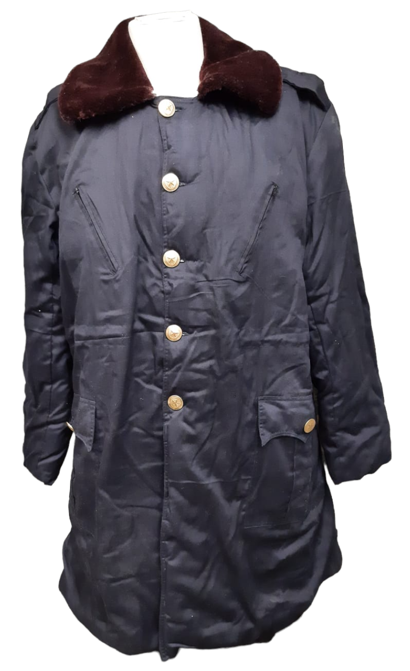Chinese PLA Military Winter Coat - Black - Hero Outdoors