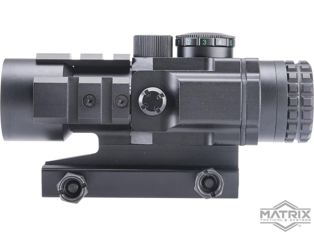Matrix Tactical 3x32 Red/Green Dot Illuminated Airsoft Rifle Scope ...