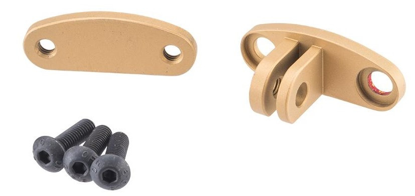 TAPP Airsoft Cerakote CNC Aluminum GoPro Mount for Dye I4/I5 Masks ...
