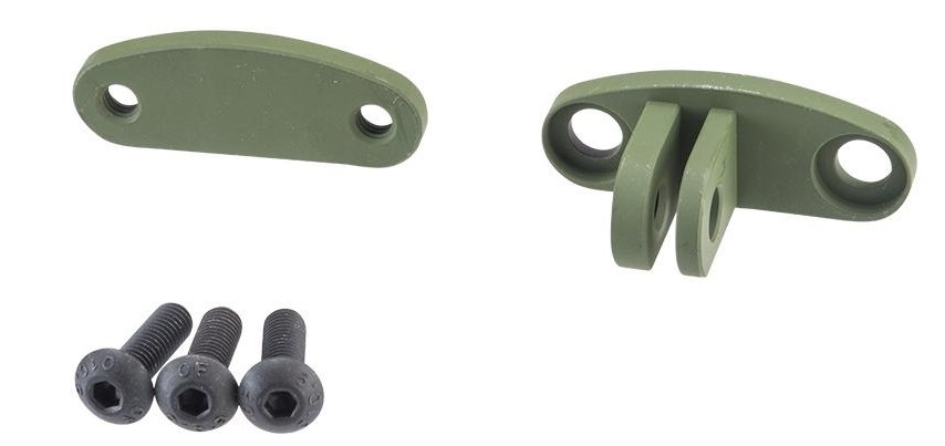 TAPP Airsoft Cerakote CNC Aluminum GoPro Mount for Dye I4/I5 Masks ...