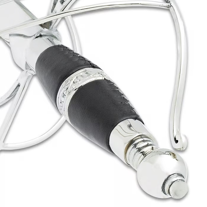 Legends In Steel Mini Black Prince Rapier & Scabbard - Hero Outdoors