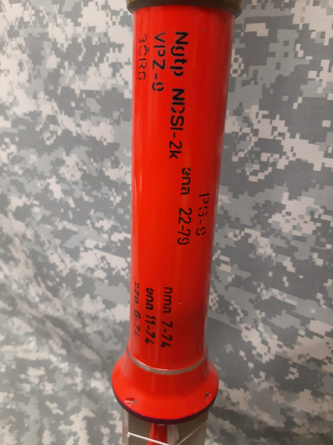 Original Cold War Era Czech PG-15P SK Inert Training Rocket - Hero Outdoors