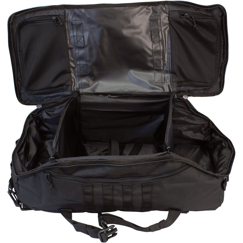 Traveler Duffel Pack Black - Hero Outdoors