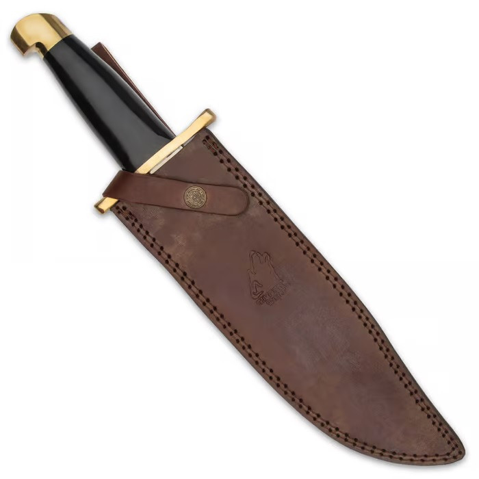 Timber Wolf Indus Valley Bowie Knife & Sheath - Hero Outdoors