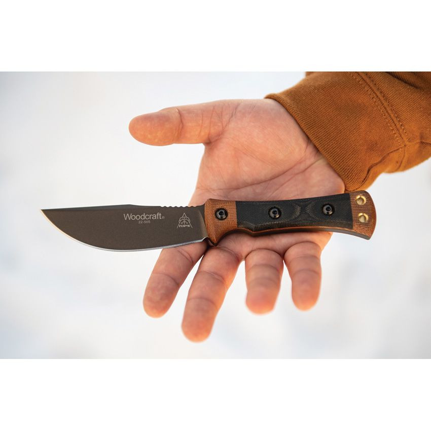 Tops Woodcraft Fixed Blade - Hero Outdoors
