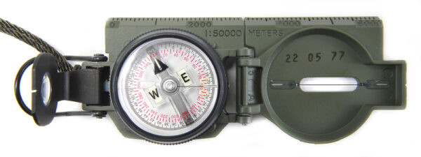Cammenga 3H GI Tritium Lensatic Compass w/Pouch - Hero Outdoors