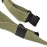 M1 Garand Canvas Rifle Sling w/Correct WW2 Hardware OD Marked JT&L 1944 ...