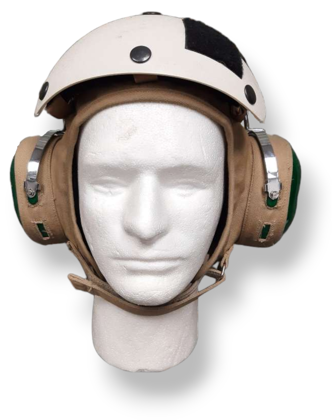 U.S. Armed Forces Flight Deck Crewman's Helmet w/ Ear Protection - Hero ...