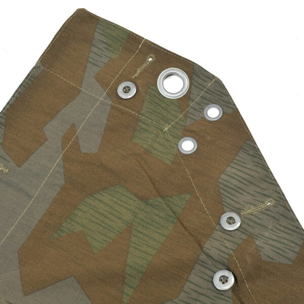 German WW2 Splinter Pattern Zeltbahn Poncho Tent - Hero Outdoors