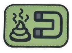 Shit Magnet PVC Morale Patch - Hero Outdoors