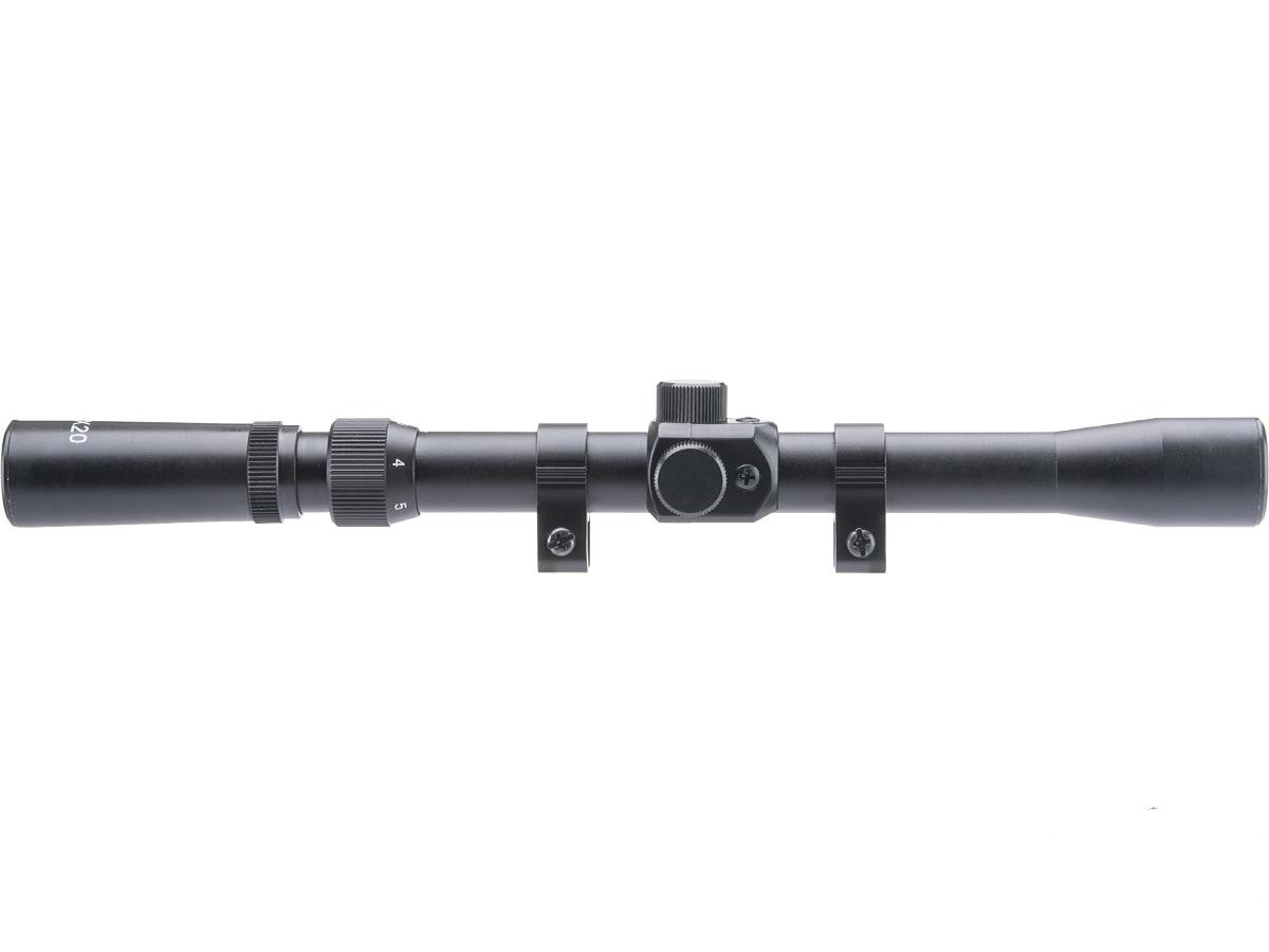 Matrix 3-7x20 Sniper Rifle Scope w/ Mounting Rings - Hero Outdoors