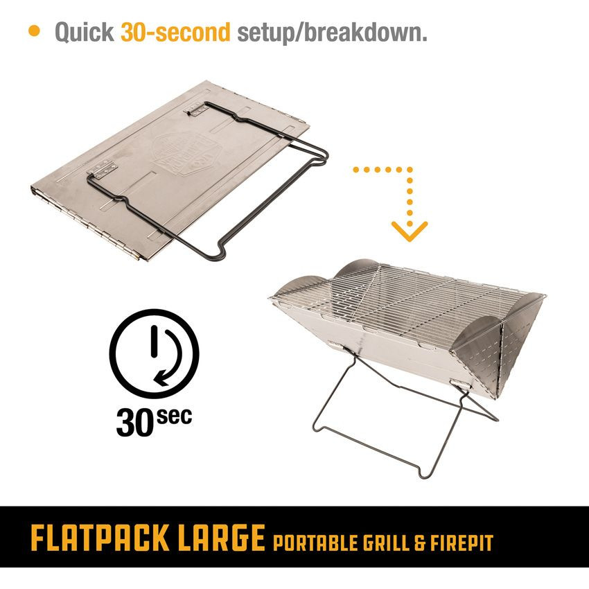 Flatpack Portable Grill Large