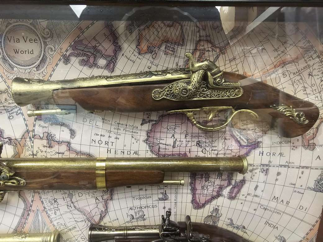 Naval Flintlock Shadow Box Display - Hero Outdoors