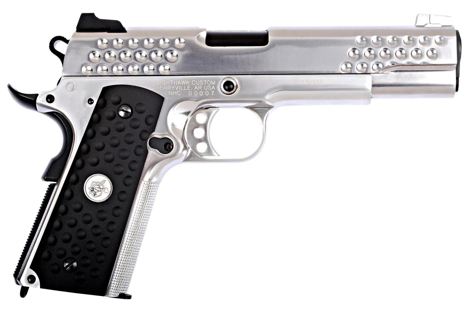 WE 1911 Knighthawk Airsoft Gas Blowback GBB Pistol - Silver - Hero Outdoors