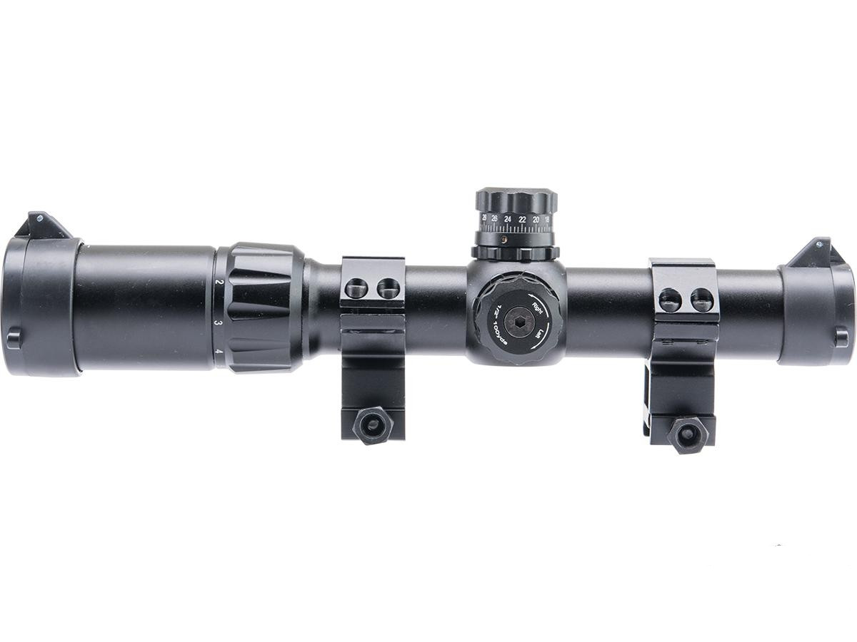 Matrix 1.5-6x24E Illuminated Red/Green Reticle Sniper Scope (Color ...