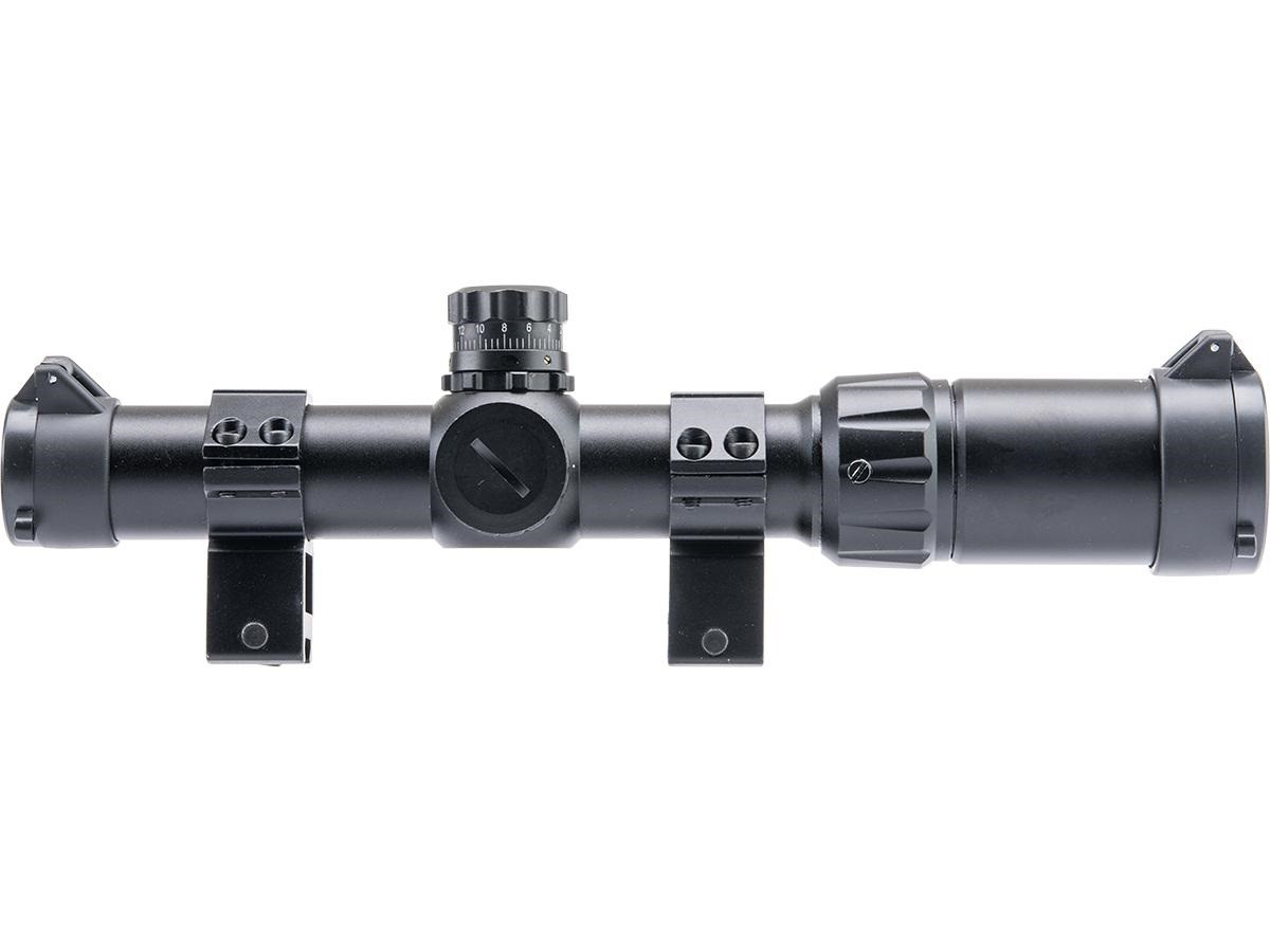 Matrix 1.5-6x24E Illuminated Red/Green Reticle Sniper Scope (Color ...