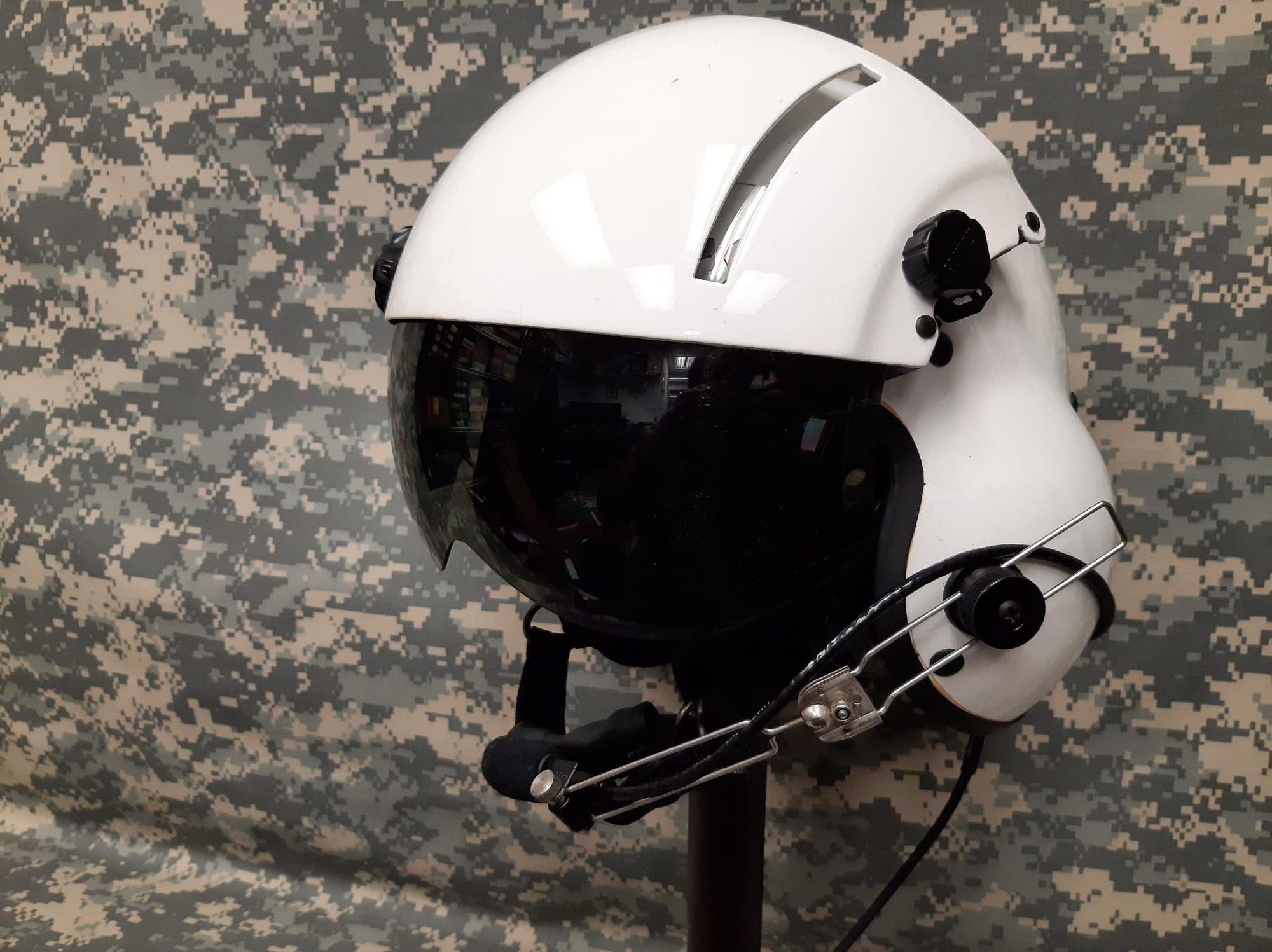 Gentex SPH-5 Dual Visor Helicopter Pilot Flight Helmet - Medium - Hero ...
