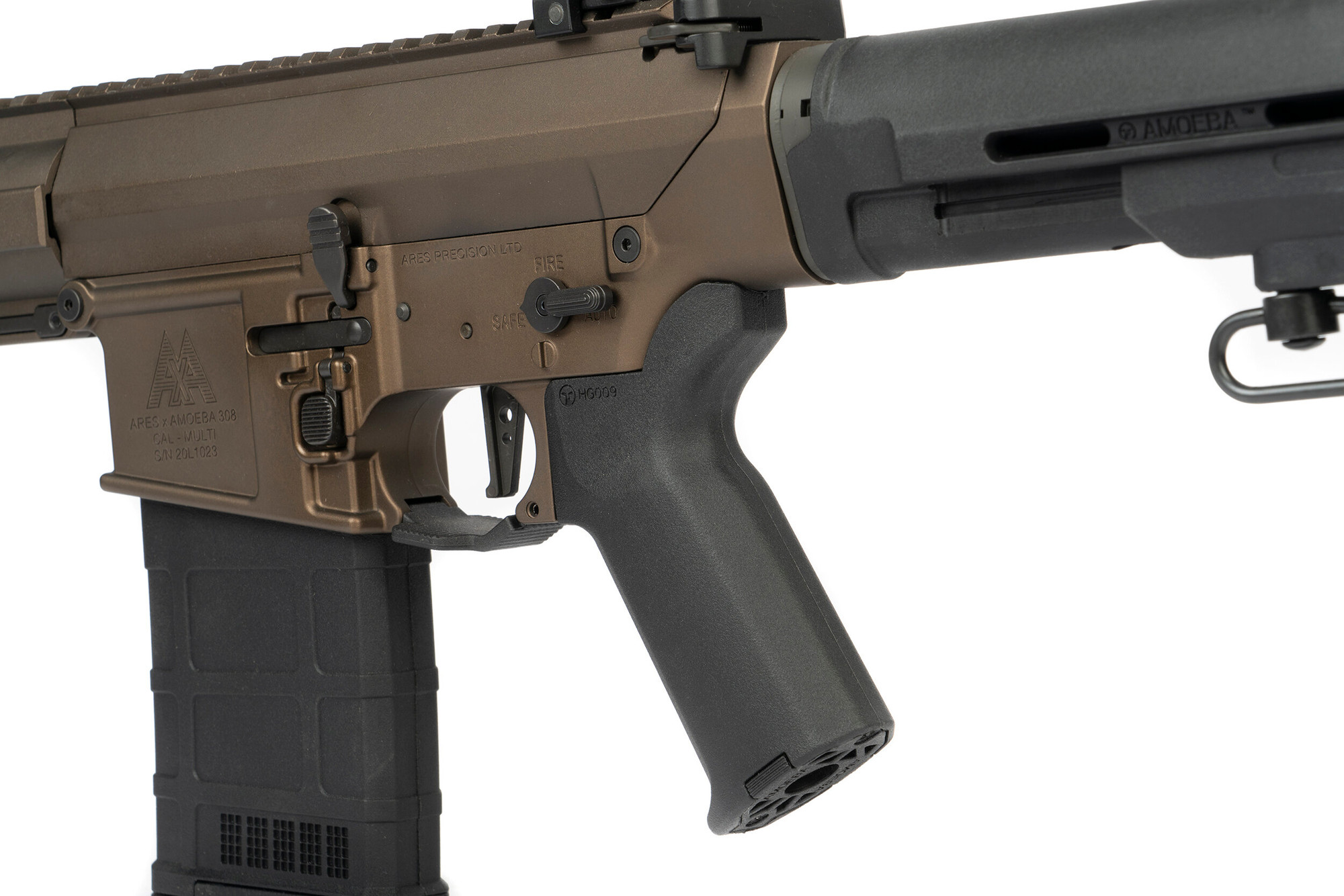 ARES Advanced Full Metal AR-308 Airsoft AEG Rifle with ETU - AR308M ...