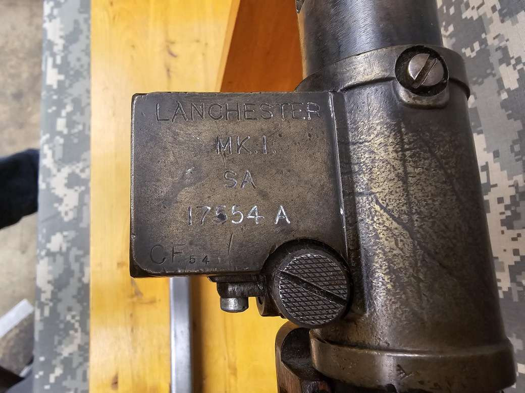 Sterling Manufacture Lanchester MK1 submachine gun - Deactivated - Hero ...