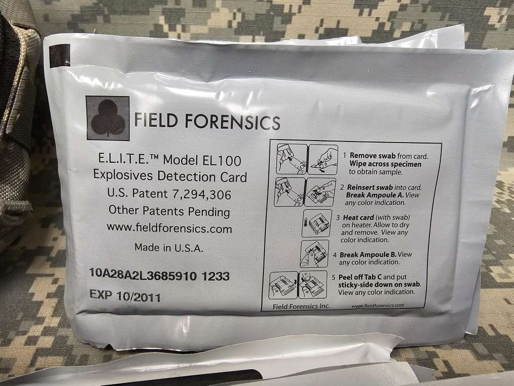 Field Forensics Explosives Detection & Identification Kit - Hero Outdoors