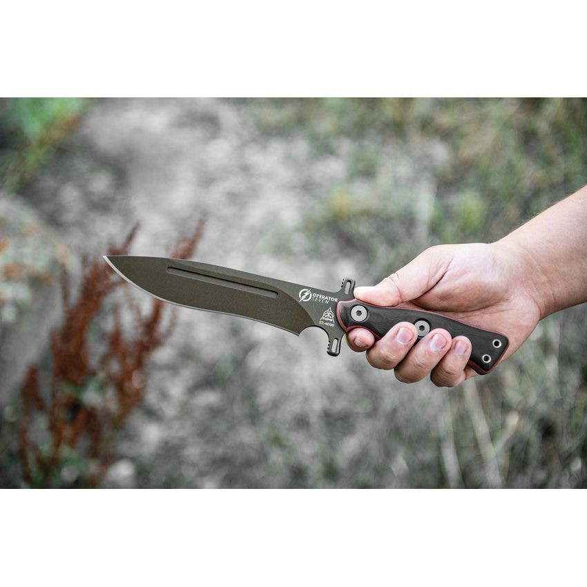 Tops Operator 7 Fixed Blade - Hero Outdoors