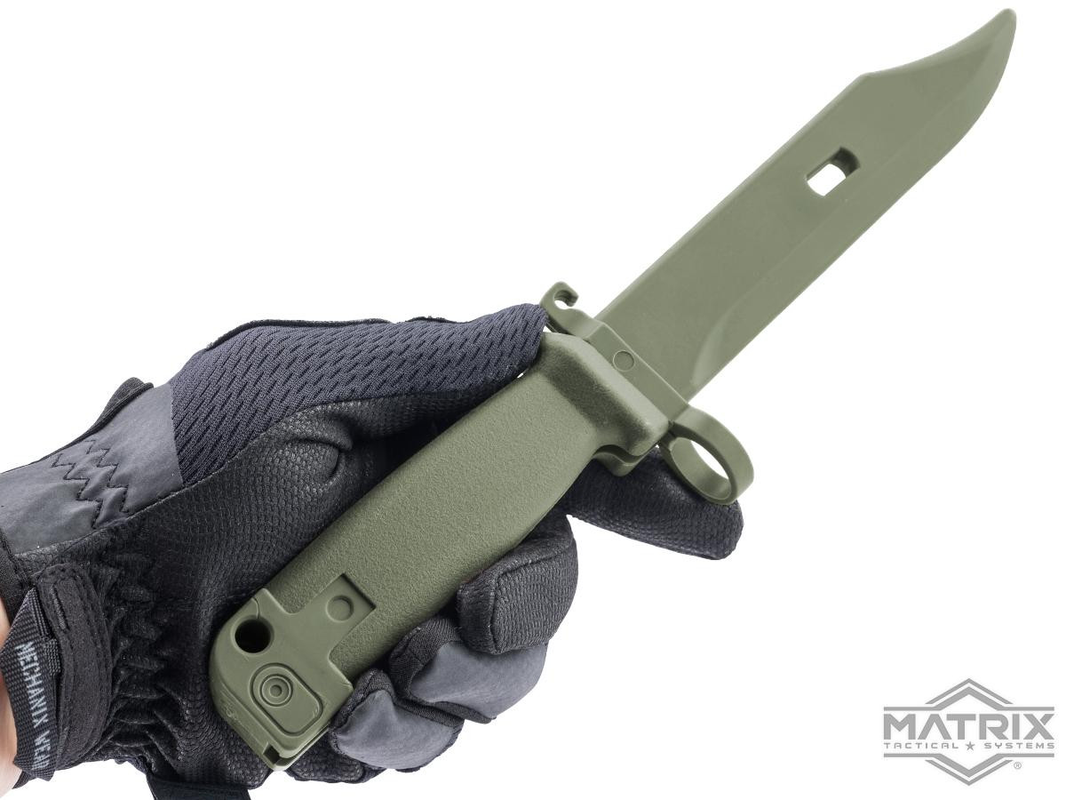Matrix Bayonet for AK47 / AKM Series Airsoft Rifles - Hero Outdoors