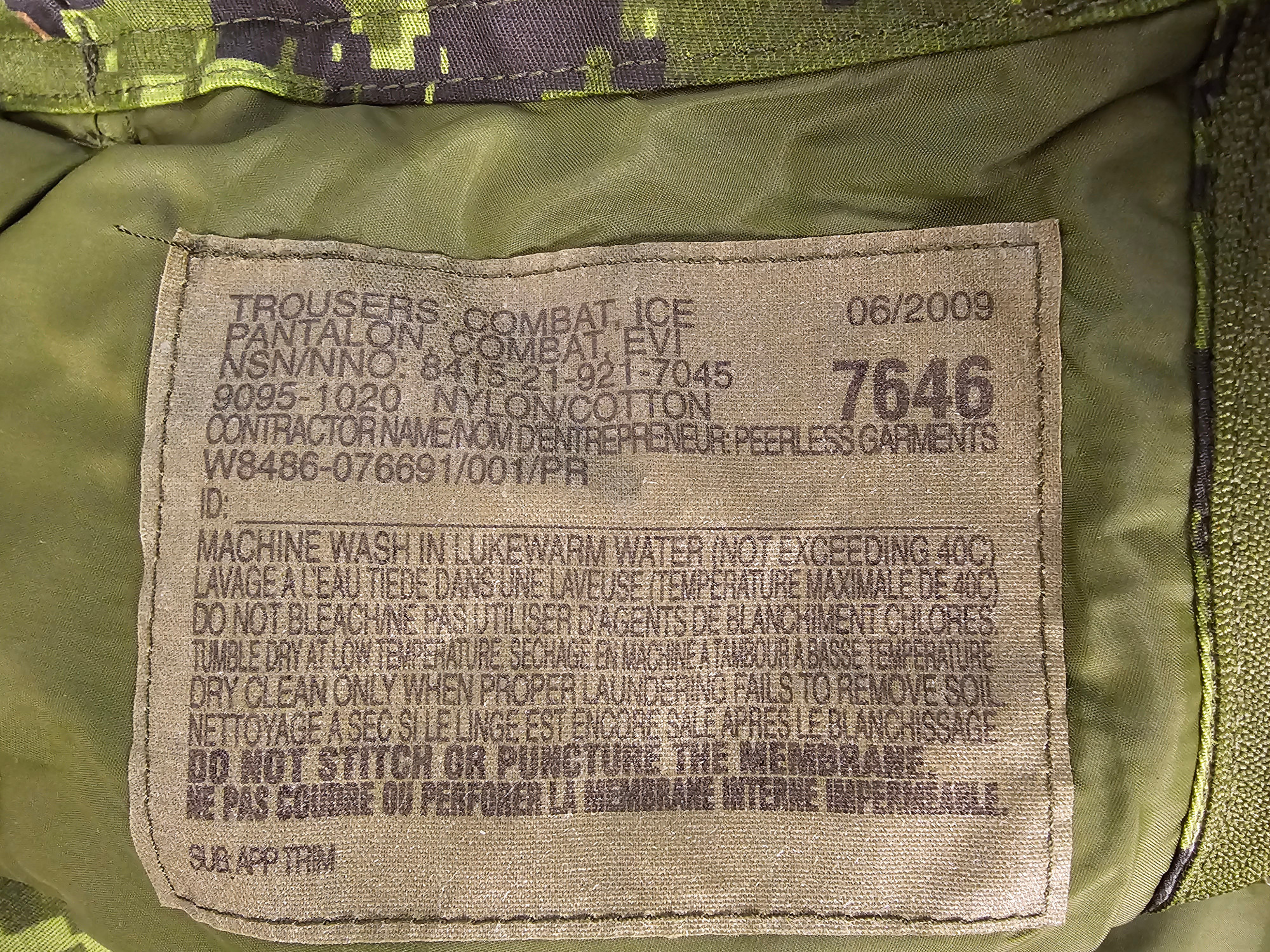 Canadian Armed Forces ICE Combat Pant - Hero Outdoors