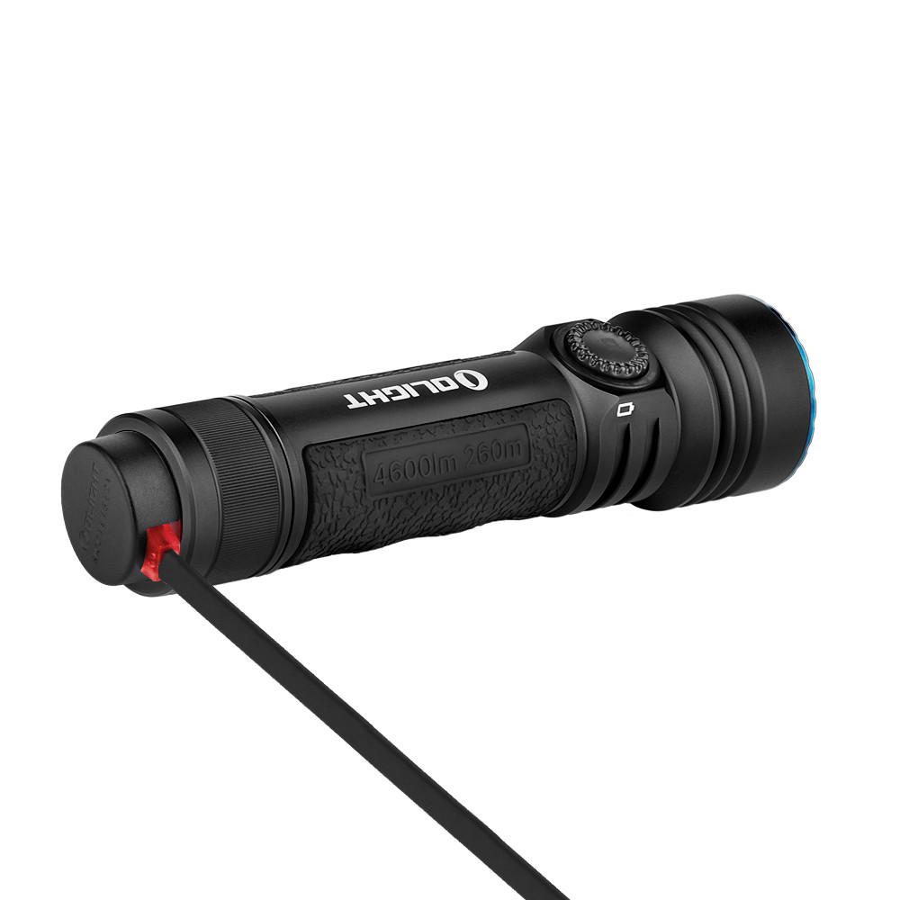 Olight Seeker 4 Pro High Power Flashlight - Matte Black - Hero Outdoors