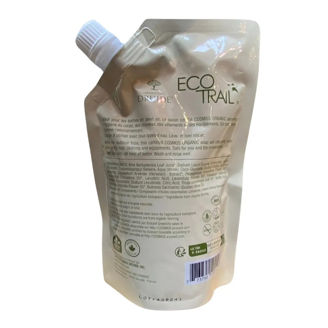 Druide Ecotrail Multi-Purpose Biodegradable Soap - 500ml - Hero Outdoors