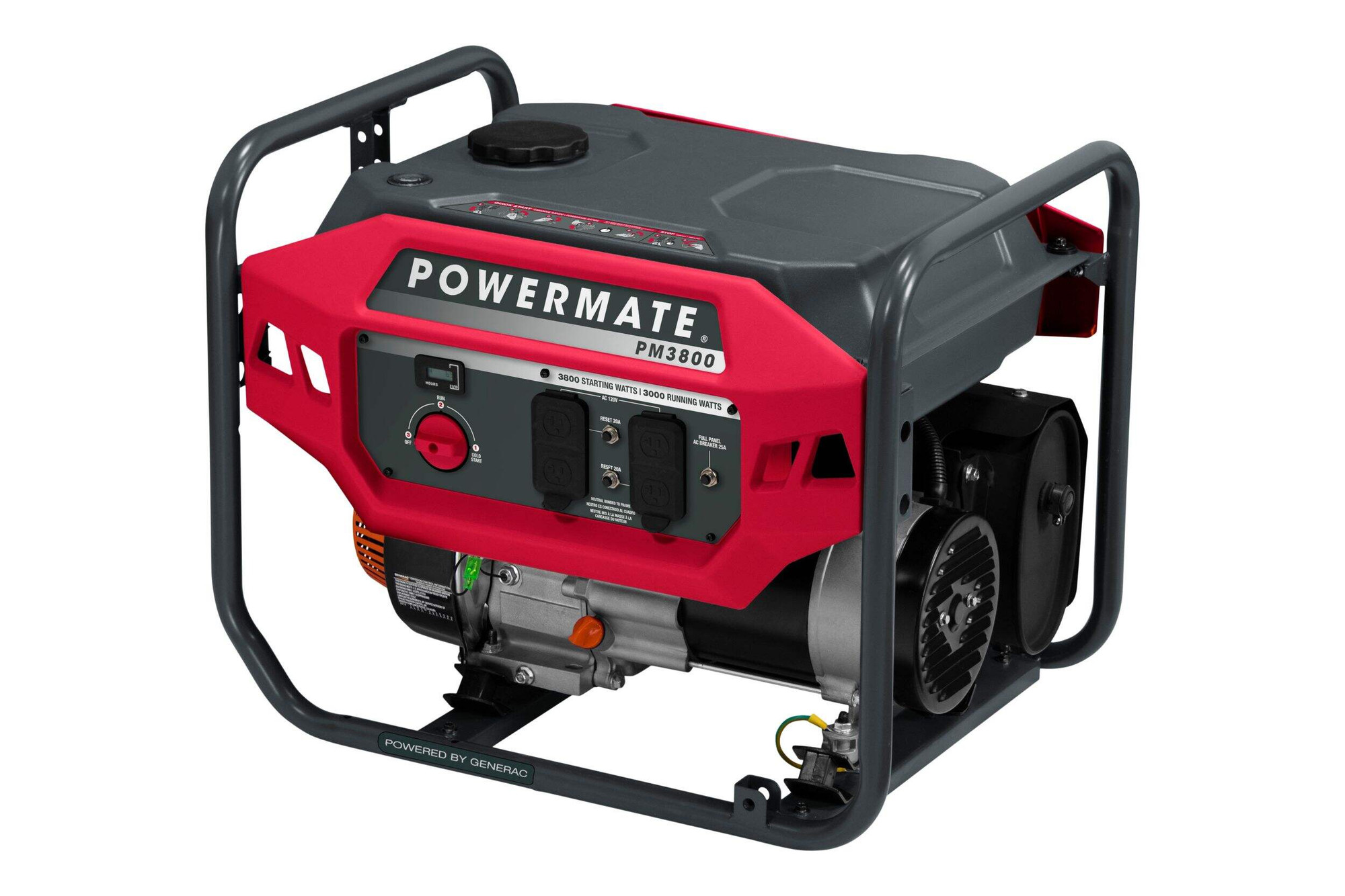 Powermate PM3800 3800W Portable Generator - Hero Outdoors