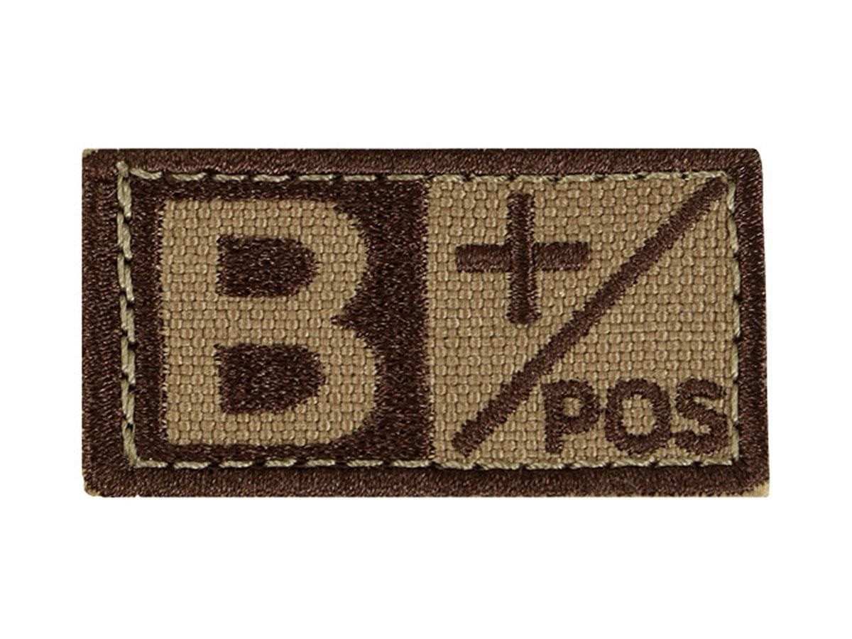 CONDOR Blood Type Tactical Embroidered Patch