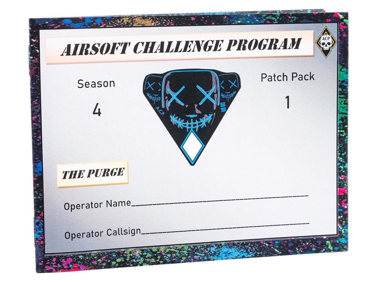 AIRSOFT CHALLENGE PROGRAM Season 4 Patch Pack