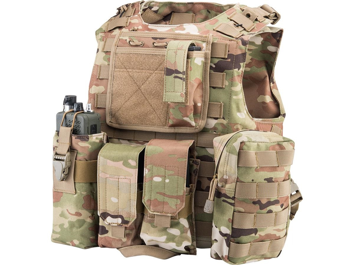 MATRIX AAV Assault Plate Carrier w/ Pouch Set