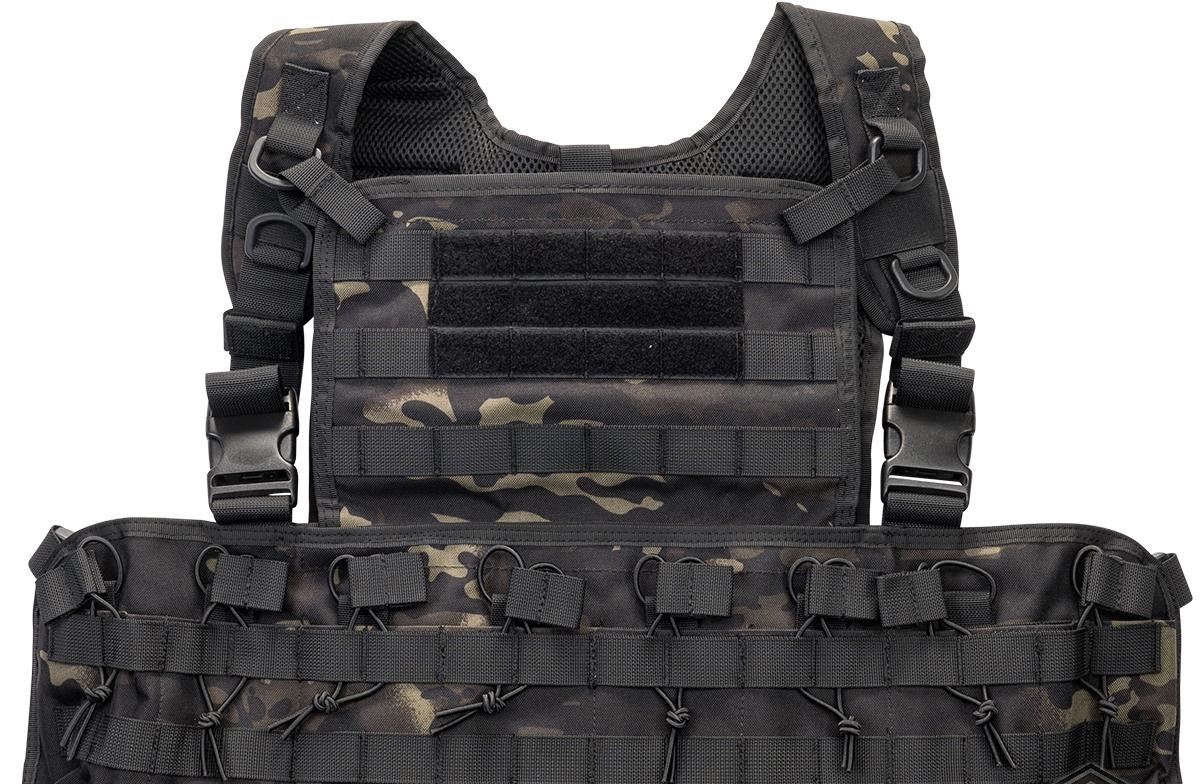 MATRIX Modular MOLLE Chest Rig / Plate Carrier w/ Integrated Mag Pouches