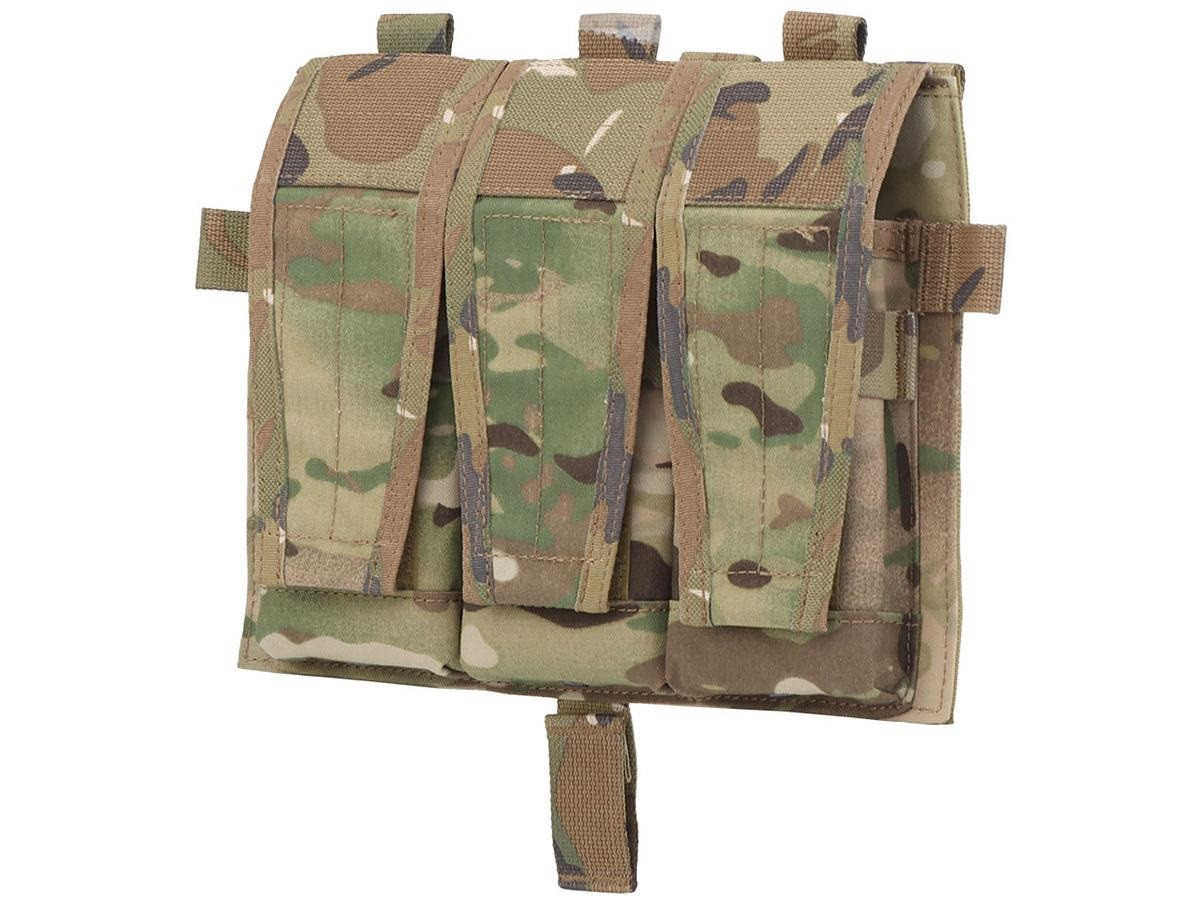 MATRIX Closed Top Triple M4 Magazine Pouch Front Flap for Plate Carriers