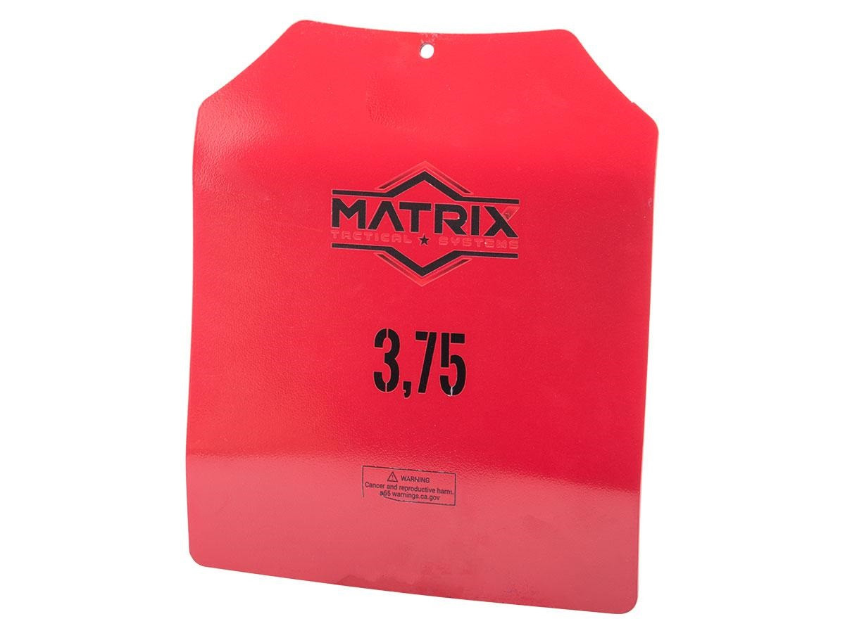Matrix Curved Steel Training Plate - Red