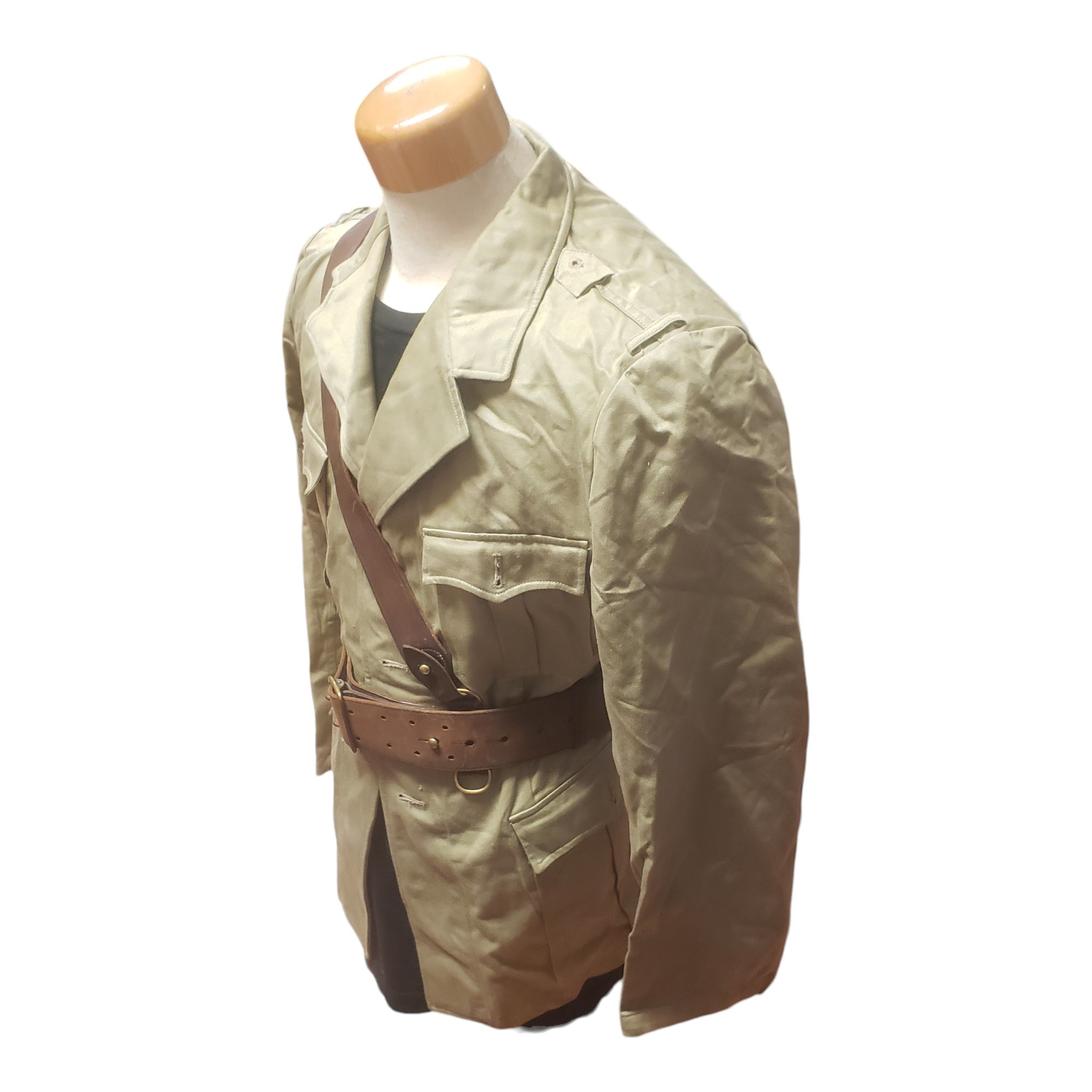 WW2 Canadian Military Officer Sam Browne Belt & Over Shoulder Straps ...