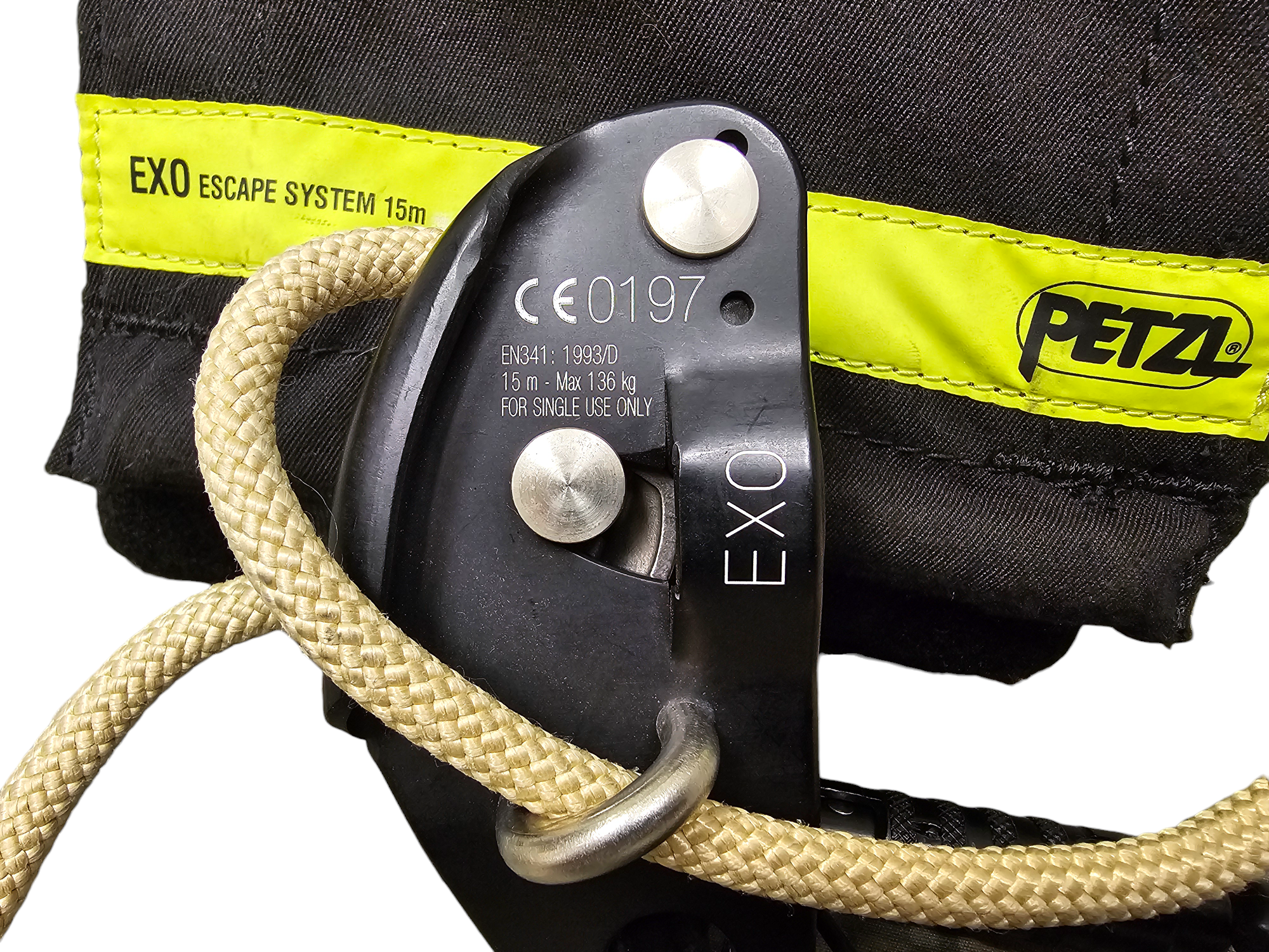 Petzl Exo Escape System Eashook Open - Hero Outdoors