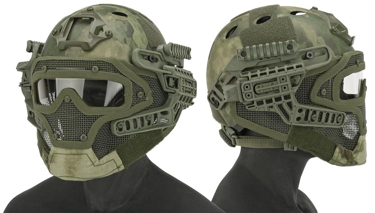 MATRIX Legionnaire Full Head Coverage Helmet / Mask / Goggle Protective ...
