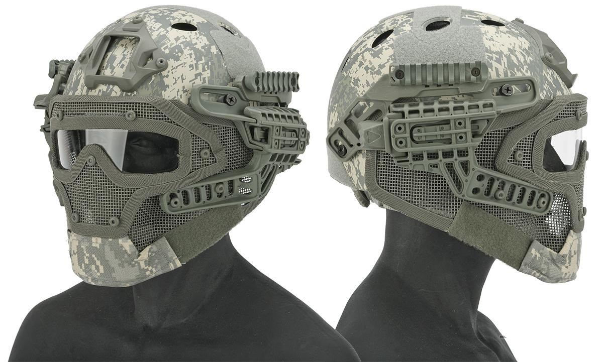 MATRIX Legionnaire Full Head Coverage Helmet / Mask / Goggle Protective ...