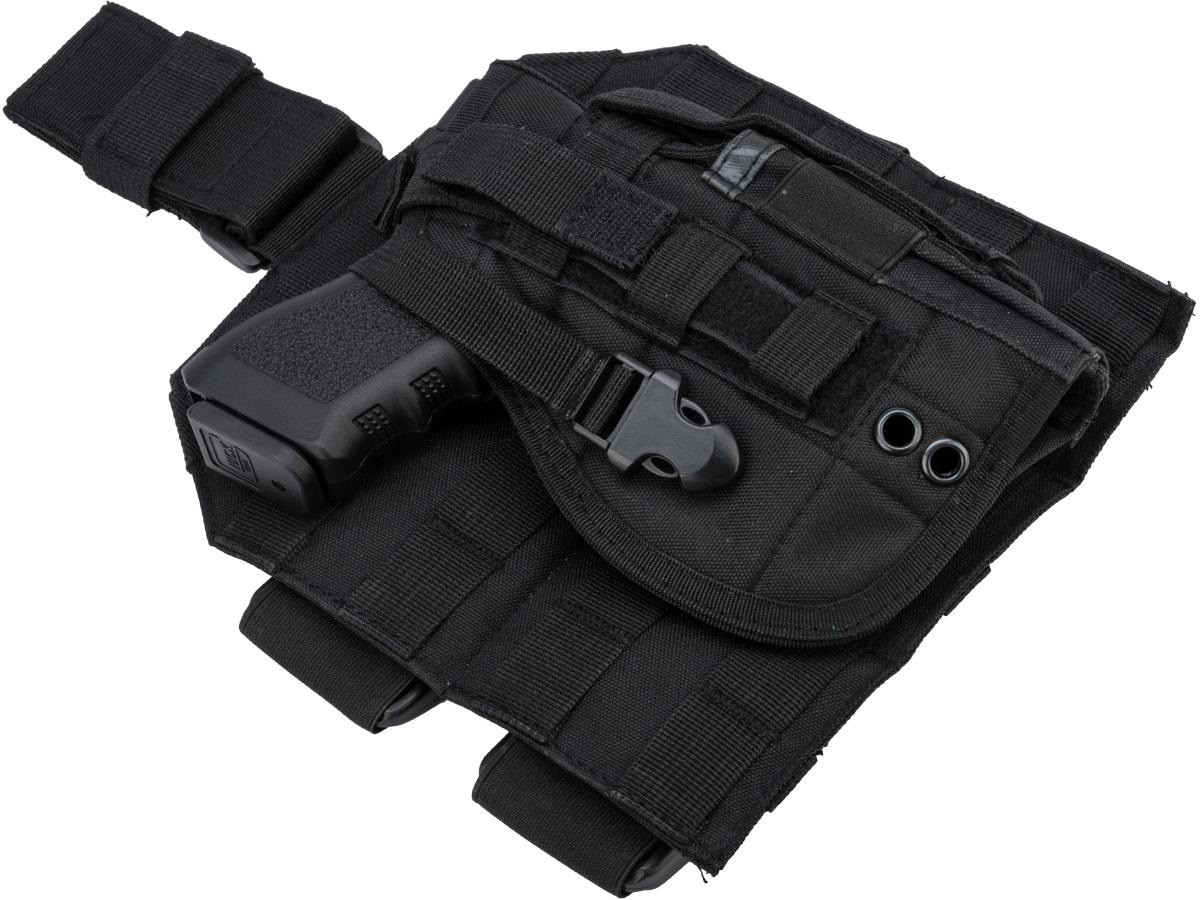MATRIX Tactical Dropleg MOLLE Panel w/ Universal MOLLE Holster