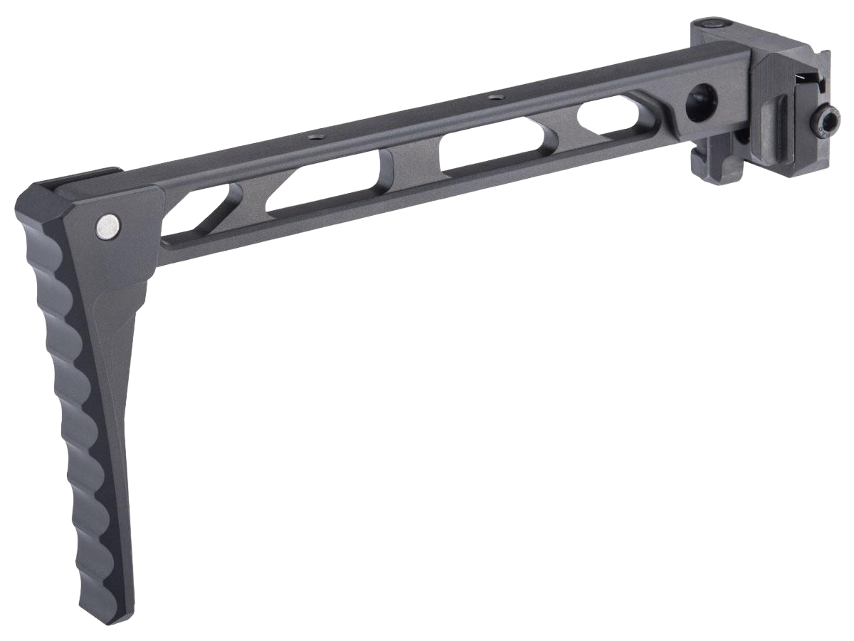 5KU Skeletonized Folding Stock for Picatinny Rail Mounts (Model: Flat Frame) - Hero Outdoors