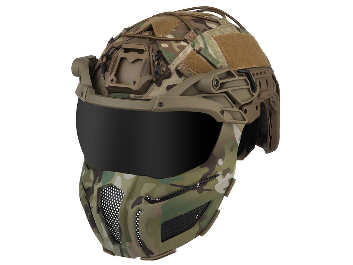 MATRIX "Vanguard" Detachable Full Face Helmet System