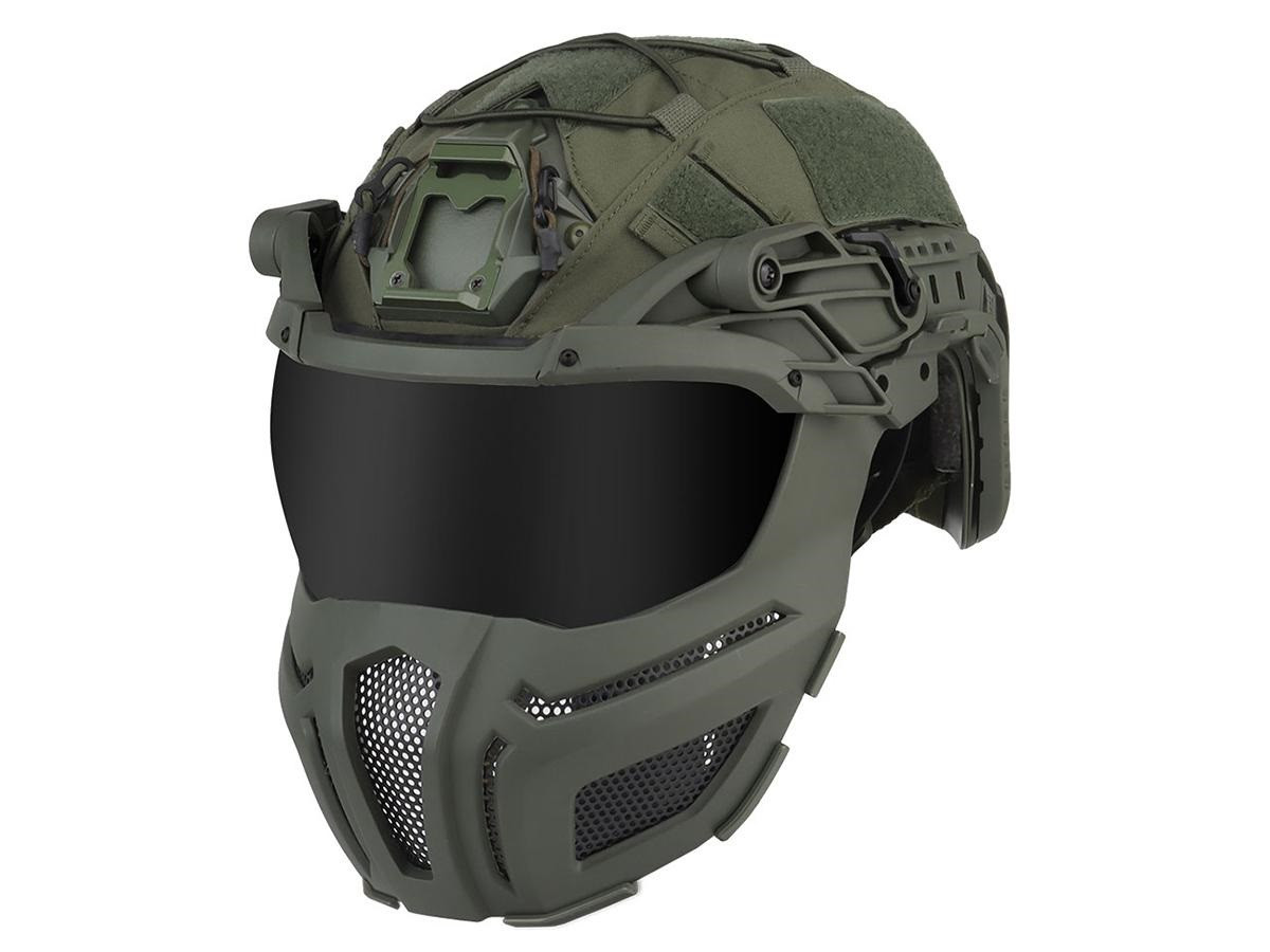 MATRIX "Vanguard" Detachable Full Face Helmet System